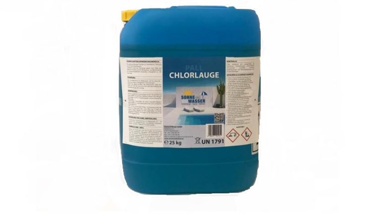 Chlor flüssig‑25kg - Sonne und Wasser GmbH